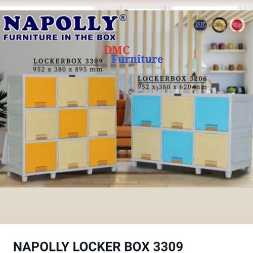 Jual Locker box Lemari Baju Lemari Plastik Lemari Serbaguna Napoly - 6 ...