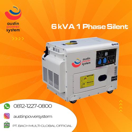 Jual Genset Diesel 6 Kva 1 Phase Silent Murah & Berkualitas - Jakarta ...
