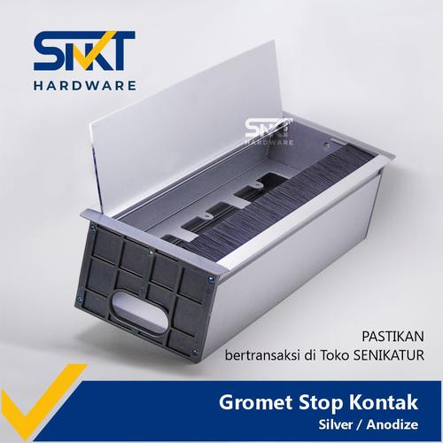 Jual Gromet Stop Kontak Meja Table box pengaman custom gromet Anodiz ...