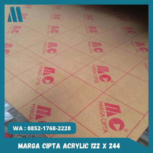 Jual Acrylic Bening Marga Cipta 122 x 244 2mm/3mm/4mm Akrilik Bening - 122 x 244, 2 mm - Kab ...