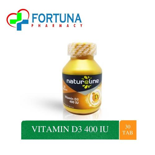 Jual Natureline Vitamin D3 400 IU Botol isi 30 Tablet - Kota Denpasar ...