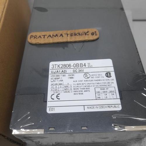 Jual Siemens Safety Relay 3Tk2806-Obb4 (5S/5No) Safety Relay Siemens ...