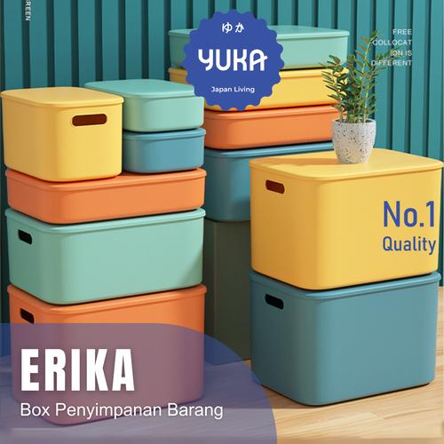 Jual YUKA Kotak Box Organizer Dengan Tutup Warna Pastel Perapi Rak ...
