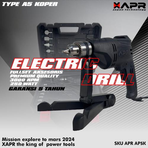 Jual APR JAPAN bor listrik 10mm fullset koper garansi resmi type AP5K ...