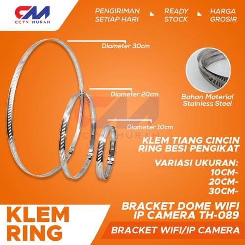 Jual Klem Ring Cincin/Pengikat Cincin Besi Tiang Ukuran 10,20,30 CM ...