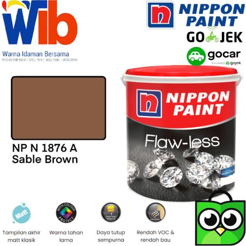Jual Cat Nippon Paint Flawless 2,5 Liter / Sable Brown Np N 1876A - Kota Bekasi - Warna Idaman ...
