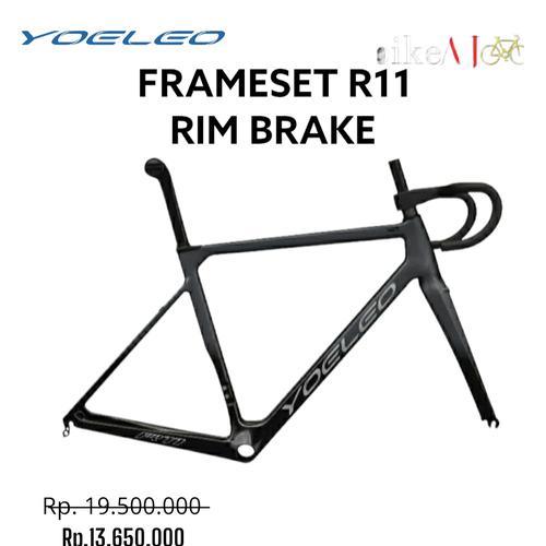Jual Frameset Carbon Yoeleo R11 Chromatic Grey Rim Brake - Size 54 ...
