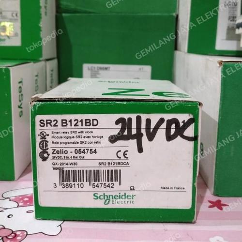 Jual Smart Relay Zelio Schneider Sr2B121Bd 24Vdc Schneider Original ...