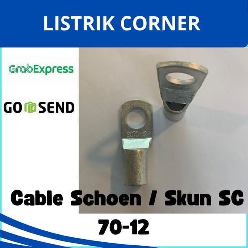 Jual Kabel Skun SC / Skun Kabel SC 70-12 / Cable Lug /Cable Schoen 70 ...