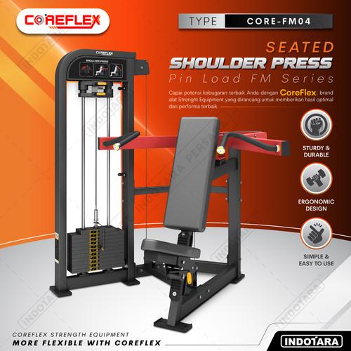 Promo Seated Shoulder Press CORE-FM04 Alat Fitness Coreflex Cicil 0% 3x ...