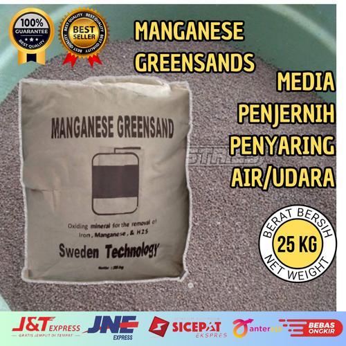 Promo Manganese Greensand Filterisasi Air Keruh Kuning Berwarna Berbau ...