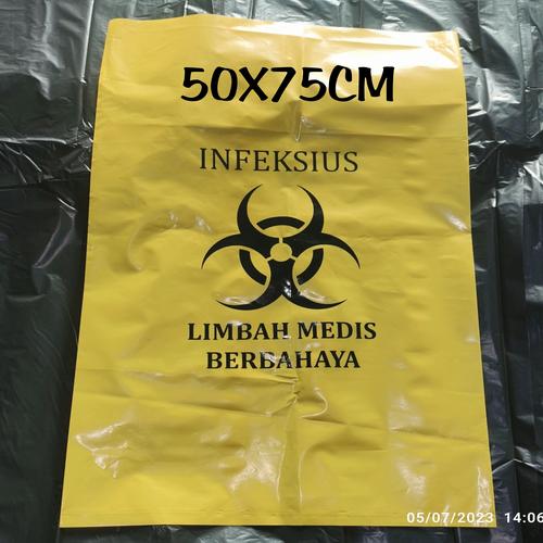 Jual Plastik sampah medis infeksius 50x75 cm - Kab. Bandung Barat ...