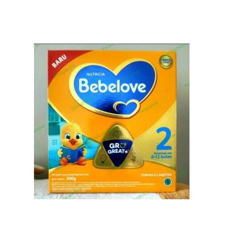 Jual Nutricia Bebelove Tahap 2 Susu Formula Lanjutan Box 200 Gram ...