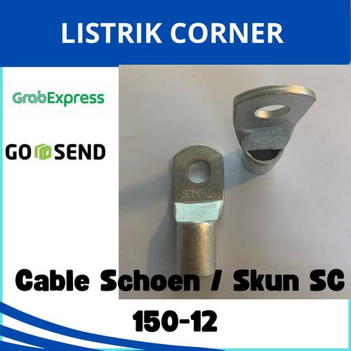 Jual Kabel Skun SC /Skun Kabel SC150-12/ Cable Lug /Cable Schoen 150 ...