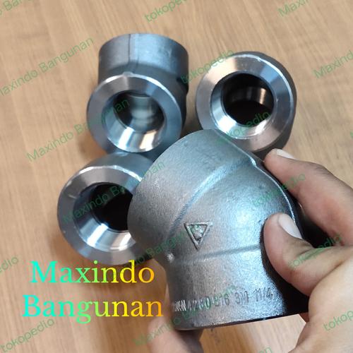 Jual Elbow 45 Derajat 1/2" Inch Besi Class 3000 NPT - Knee 45 Derajat - Jakarta Barat - Maxindo ...