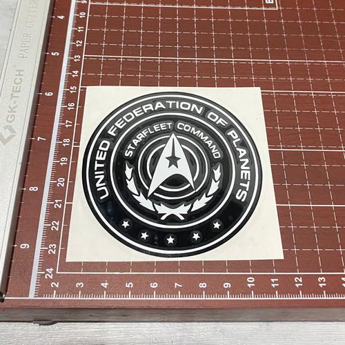Jual Decal Sticker Laptop | Mobil Starfleet Command Logo Star Trek ...