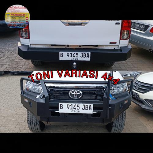Jual Paket Bemper Bumper Depan Belakang Spek Tambang Hilux Rocco ...