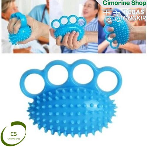 Jual Therapy Ball Bola Duri Karet Genggam Pijat Tangan Alat Terapi ...