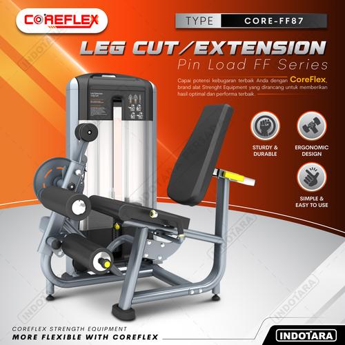 Promo Seated Leg Curl/Extension CORE-FF87 Alat Fitness Coreflex Cicil 0 ...