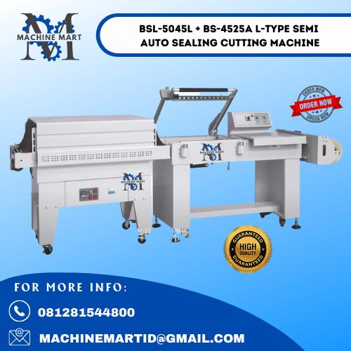 Jual BSL-5045L + BS-4525A L-Type Semi Auto Sealing Cutting Machine ...