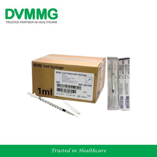 Jual BD Spuit 1cc Tuberculin / BD 1ml Syringe with needle box - Kota ...