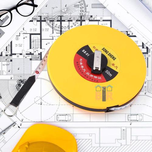 Jual METERAN GULUNG MEASURING TAPE FIBER 50 METER - Jakarta Barat ...