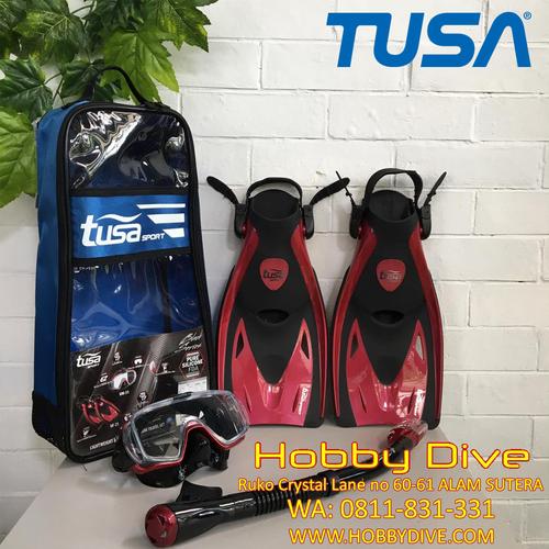 Jual Tusa Visio Tri-Ex Adult Travel Set UP-3521QB-MDR RED Alat ...