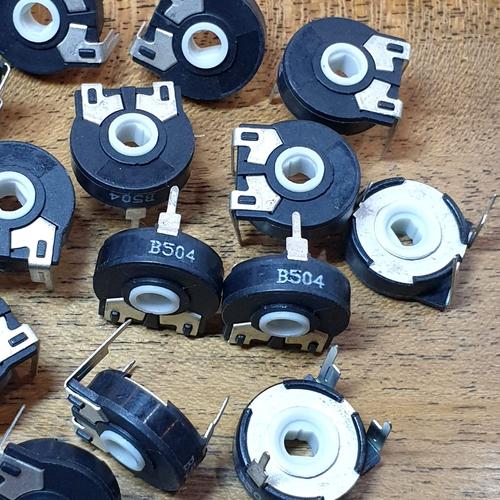 Jual Potensiometer | Potentiometer 500K Ohm Lubang Elips | Elliptical ...