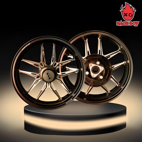 Jual Velg Racing Xmax 250 Depan Belakang Raceboy Full CNC - Hitam ...