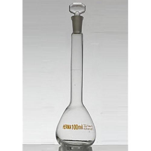 Jual LABU UKUR 250 ML HERMA VOLUMETRIC FLASK 250 ML HERMA LABU TAKAR ...