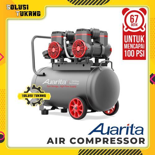 Jual Mesin Kompressor Auarita 2-900X2F40 Silent Oilless Compressor ...