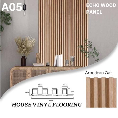 Jual pvc wall panel dinding Echo Wood A05 motif kayu/batang - Jakarta ...