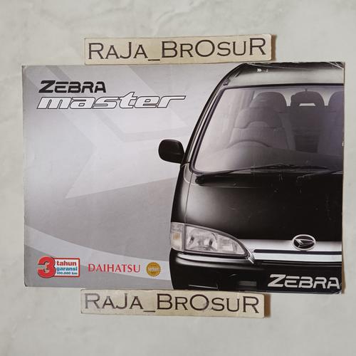 Jual Poster brosur katalog leaflet jadul lawas Daihatsu Zebra Master 2006 - Kab. Langkat ...
