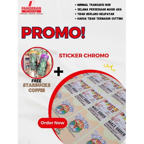 Jual PRINT STICKER CHROMO/STIKER CROMO A3 - Jakarta Barat - Pangeran ...