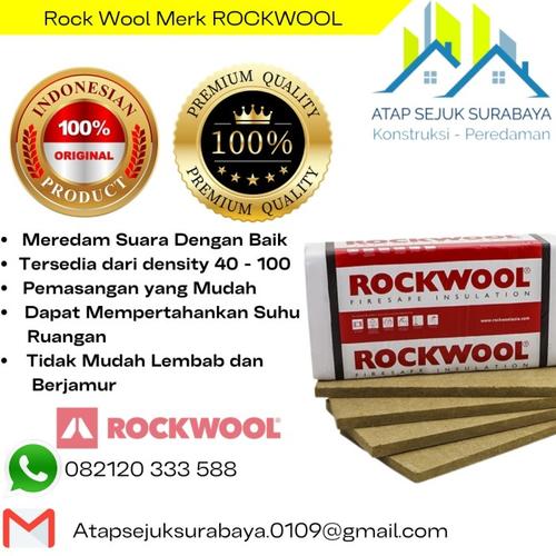 Jual Rockwool T25 Peredam Suara / Insulasi Suara Ruangan / Karaoke ...
