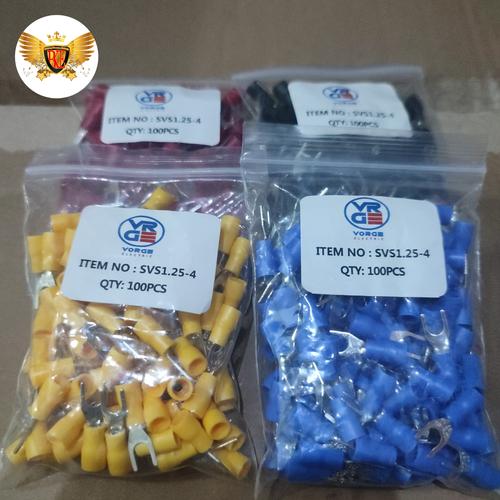 Jual Skun kabel Y SVS-1.25-4 Scun cable SVS1.25-4 dengan isolasi VORGE ...