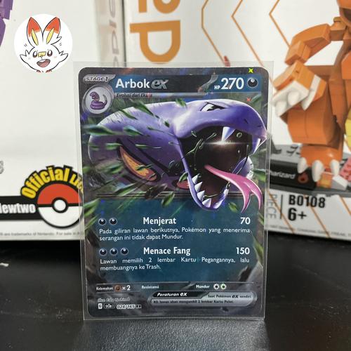 Jual Kartu Pokemon TCG Indonesia - Arbok EX - Kota Samarinda ...
