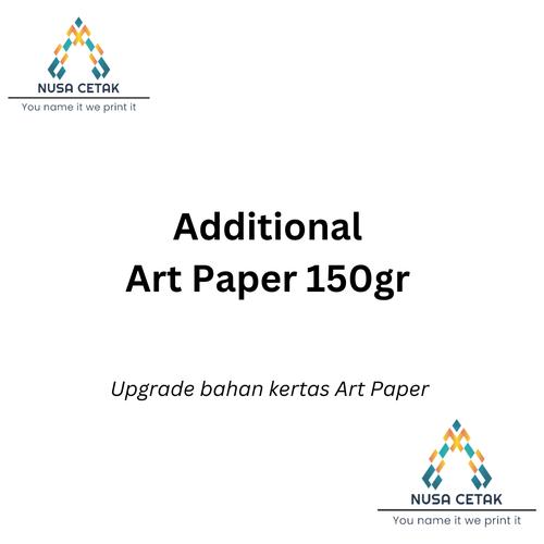 Jual Additional Tambahan Bahan Kertas Art Paper 150gr - A5 - Jakarta ...