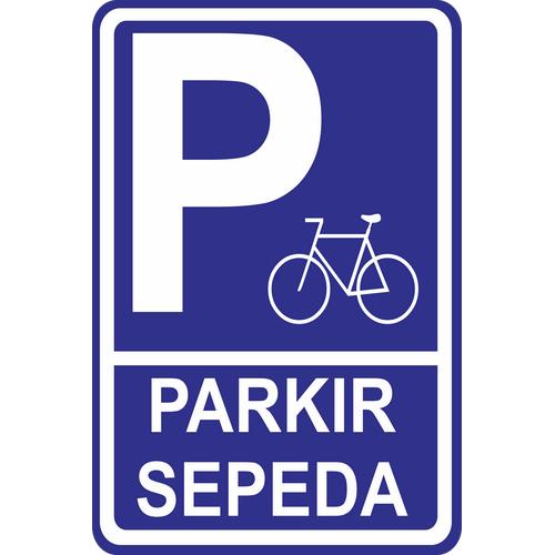 Jual Rambu Parkir Sepeda 40cm x 60cm, 35cm x 50 cm, plat ACP 3mm - 35cm ...