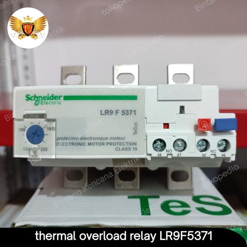 Jual Thermal Overload Relay TeSys Schneider TOR LR9F5371 132A-220A ...