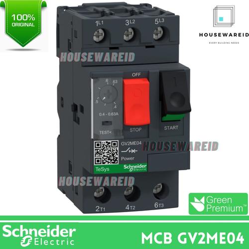 Promo GV2ME04 Motor Circuit Breaker Schneider GV2ME Thermal Magnetic ...