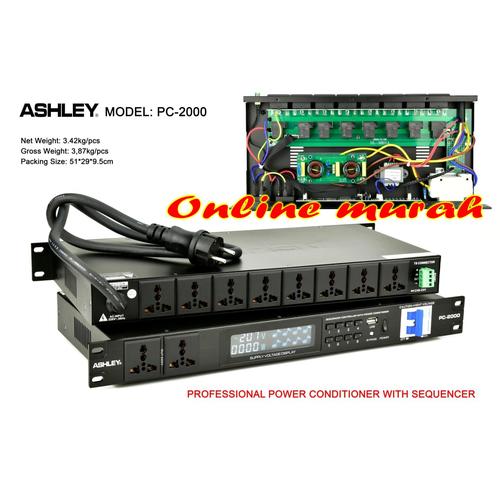 Jual Power conditioner with sequencer ashley pc2000 pc 2000 original - Jakarta Barat - online ...
