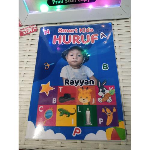 Jual Buku edukasi anak belajar huruf dan angka bisa pakai foto - Smart ...