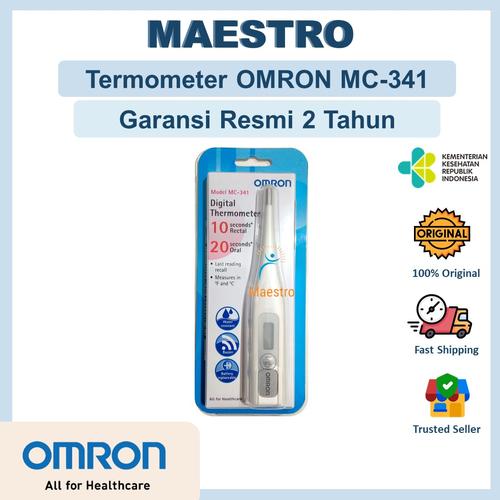 Jual Termometer Digital OMRON MC-341 Thermometer Ketiak Bayi Anak ...