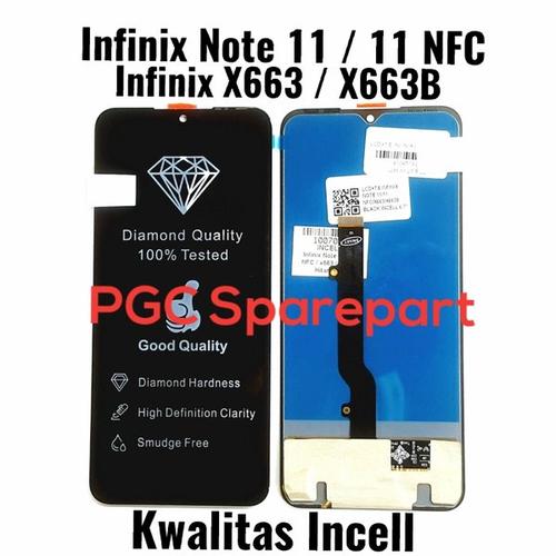 Jual INCELL - LCD Touchscreen Infinix Note 11 11NFC NOTE 12 X663 X670 ...