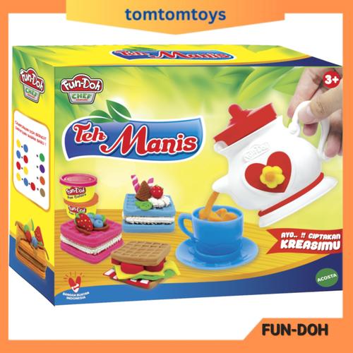 Jual FUNDOH TEH MANIS Fun-Doh Kitchen Membuat Teh Manis Plastisin ...