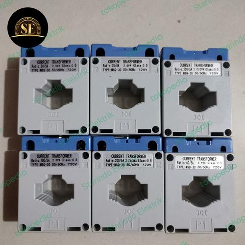 Jual CT MSQ30 current transformer vorge curent type MSQ-30 - 100A ...