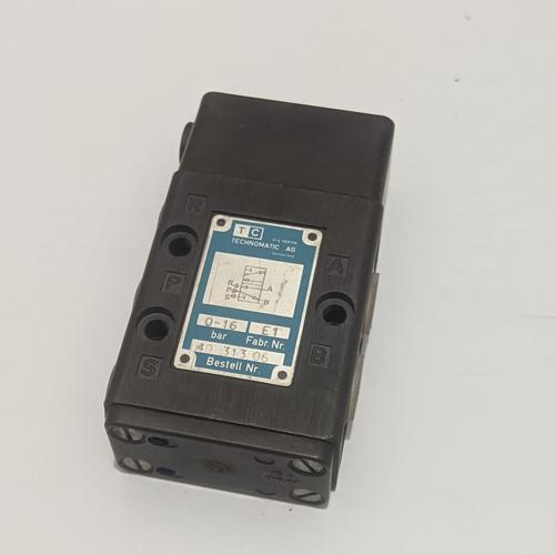 Jual PILOT VALVE TECHNOMATIC HERION 40 313 06/PILOT VALVE 16 BAR DRAT 1 ...