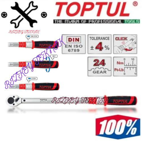 Jual Torque Wrench / Kunci Moment 3/4" DR 150-800Nm TOPTUL ANBV2480 ...