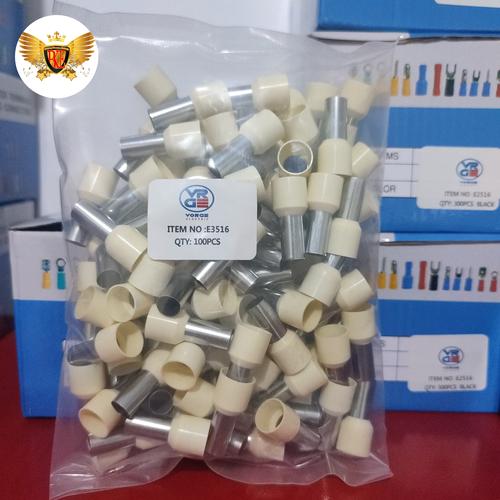 Jual FERRULES E3516 35mm Insulated SKUN KABEL Tusuk E-3516 FERULLES ...